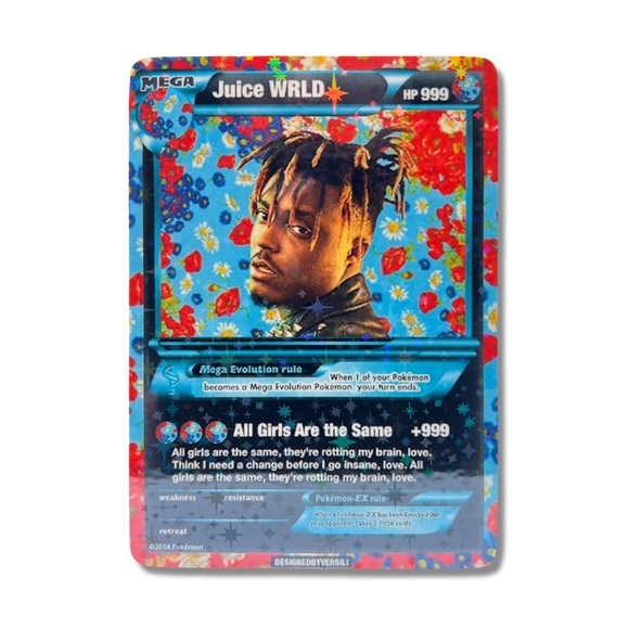 Other | Juice Wrld Pokemon Card | Poshmark